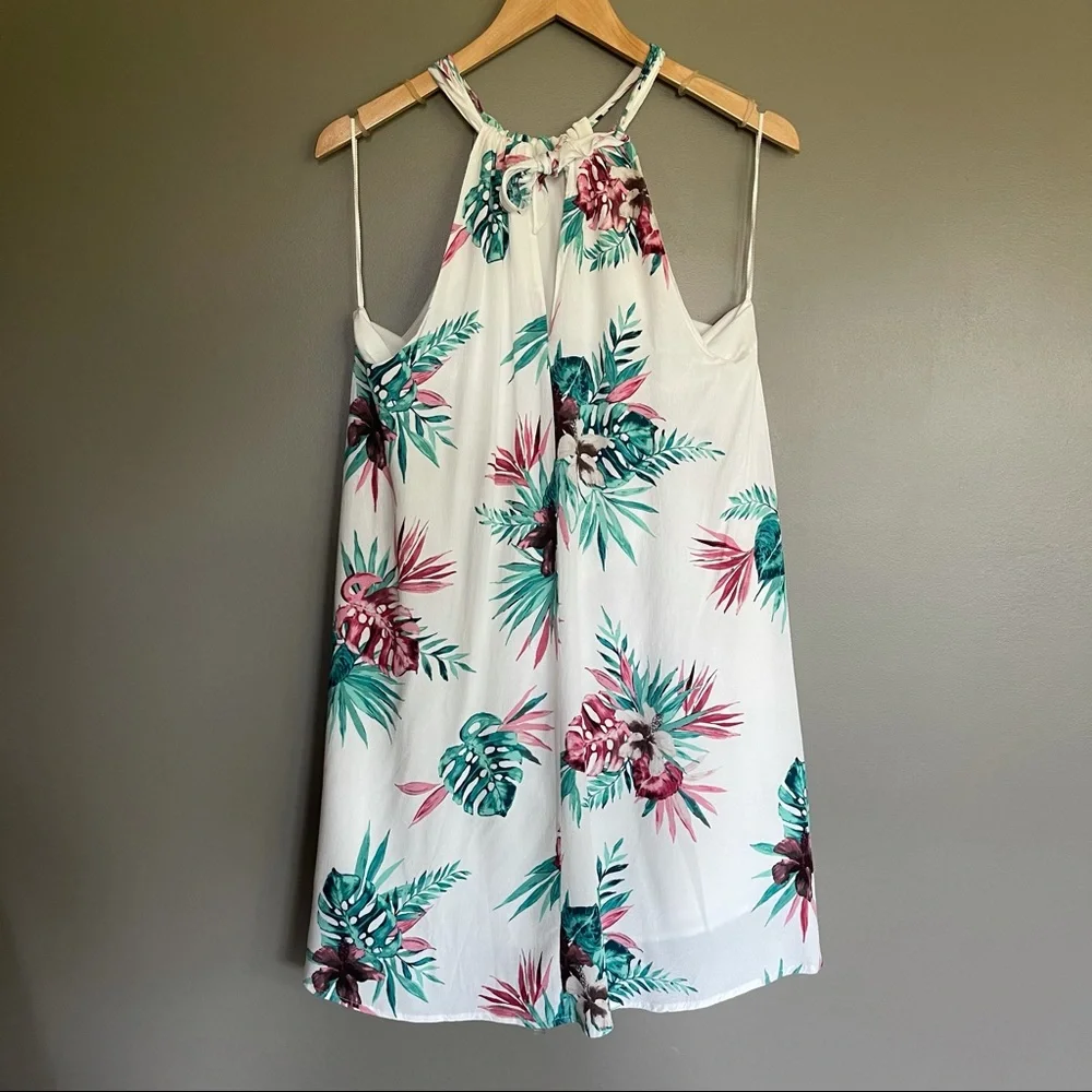 BB Dakota | Dresses | Bb Dakota Harlet Trapeze Dress Orchid Jungle ...